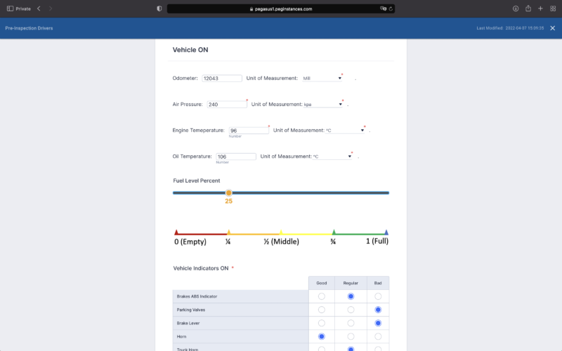 Solutions – FleetMetriks Forms - FleetMetriks